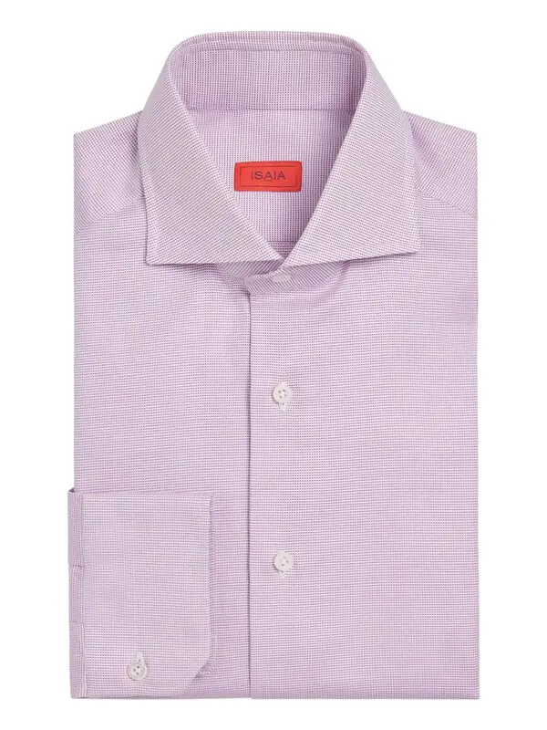 Isaia Cotton Shirt - Pink