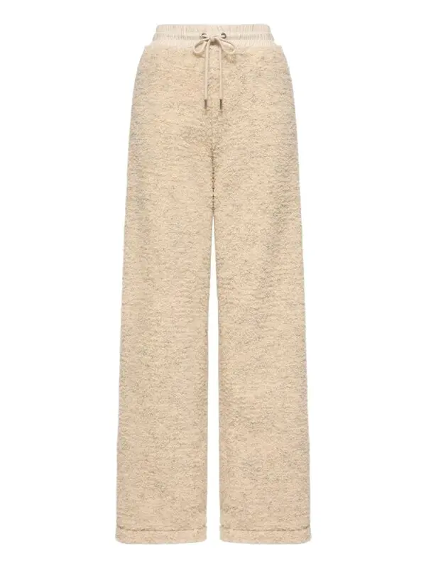 Moncler Teddy Sweatpants - Ivory