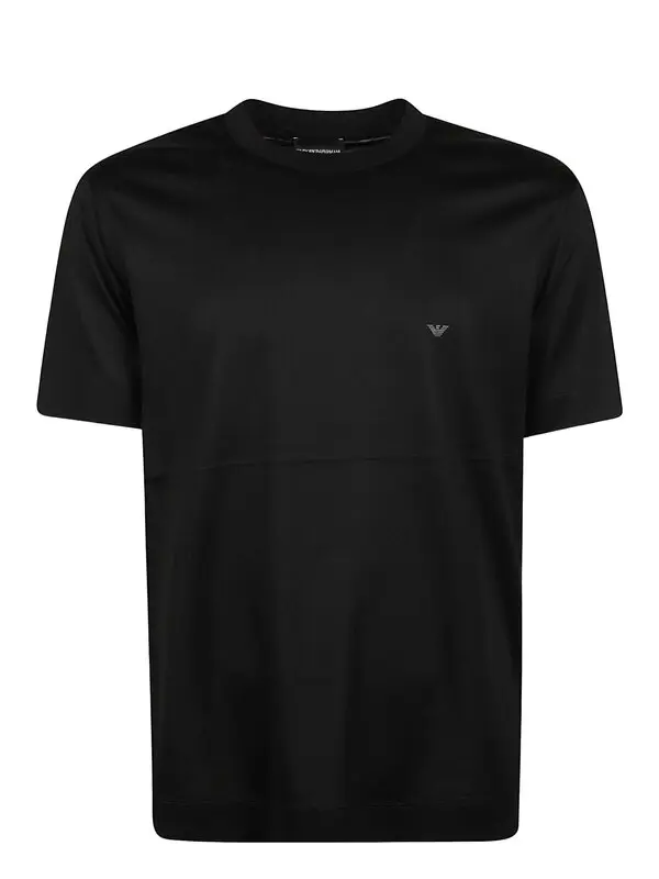 Emporio Armani Travel Essential Logo T-shirt - Black