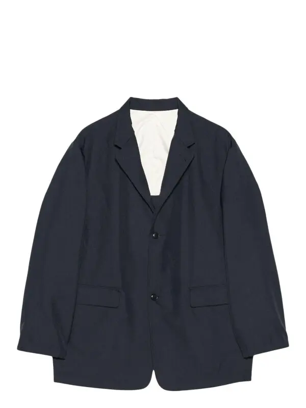 Nanamica Twill Club Suit Jacket - Navy Blue