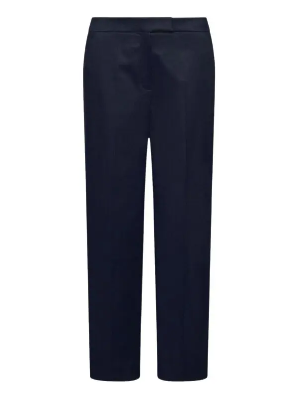 Marella Casual Pants With Side Pockets - Navy Blue