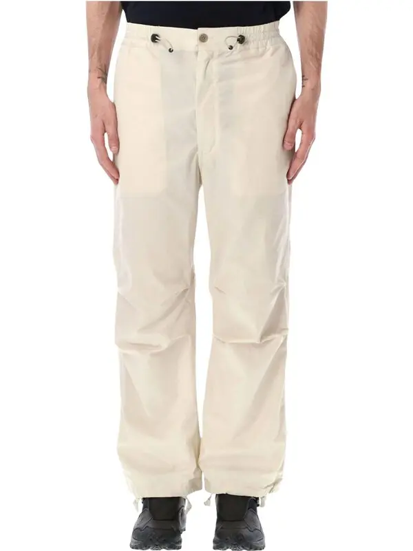 Nanamica Deck Wide-leg Trousers - Light Beige