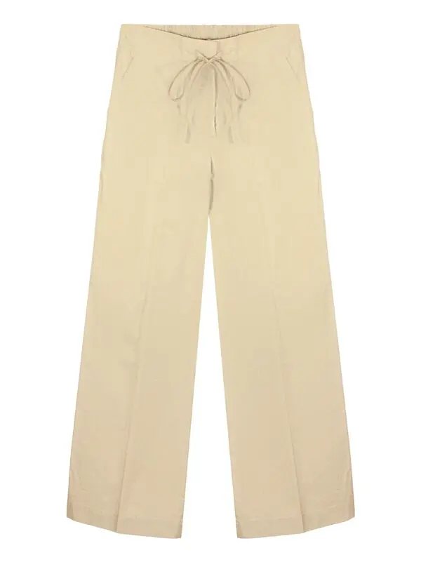 P.a.r.o.s.h Wide-leg Drawstring Pants - Nude