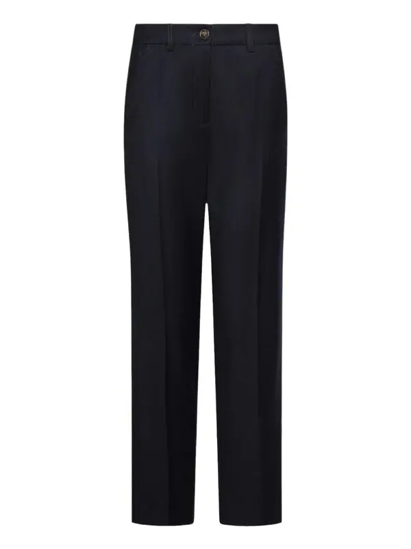 Marella Tailored Trousers With Belt Loops - Black