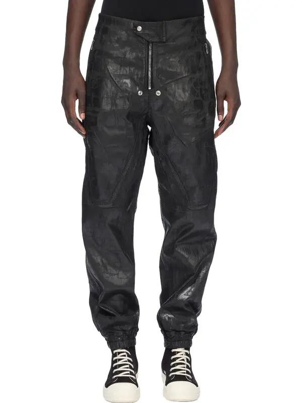 Rick Owens Moto Zip-fastening Trousers - Black