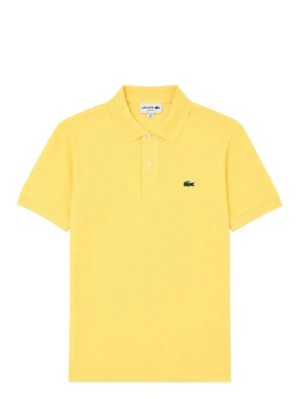 Lacoste Polo Con Logo - Yellow