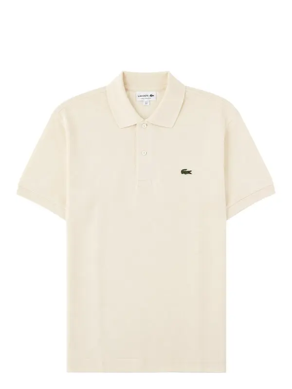 Lacoste Polo Con Logo - Ivory