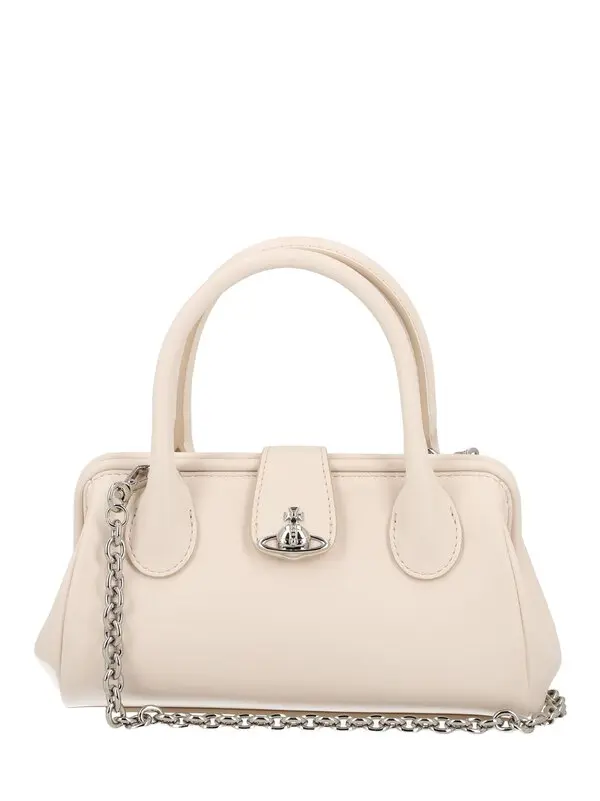 VIVIENNE WESTWOOD Borsa "pamela" Small - White