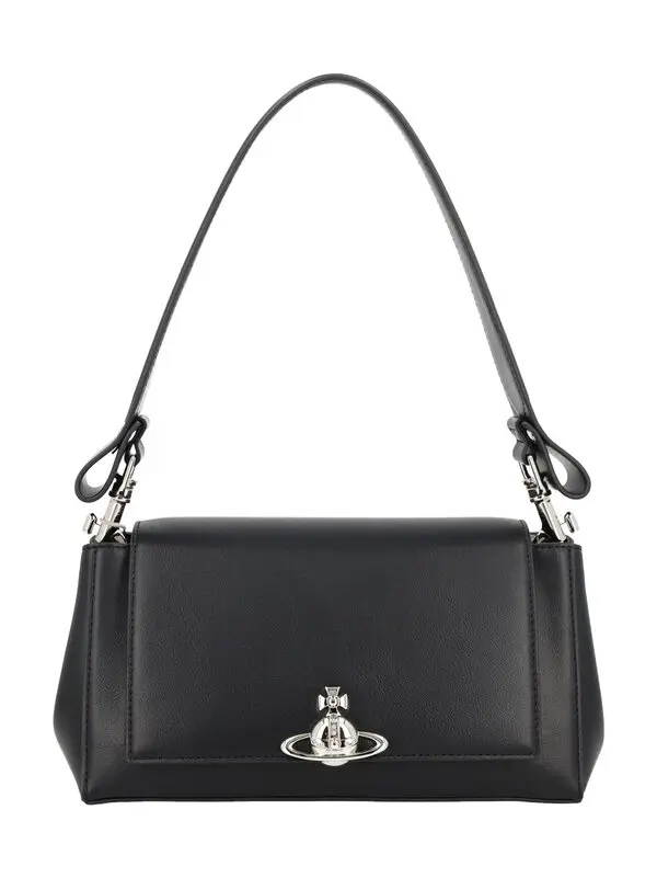 VIVIENNE WESTWOOD Hazel Medium Handbag - Black