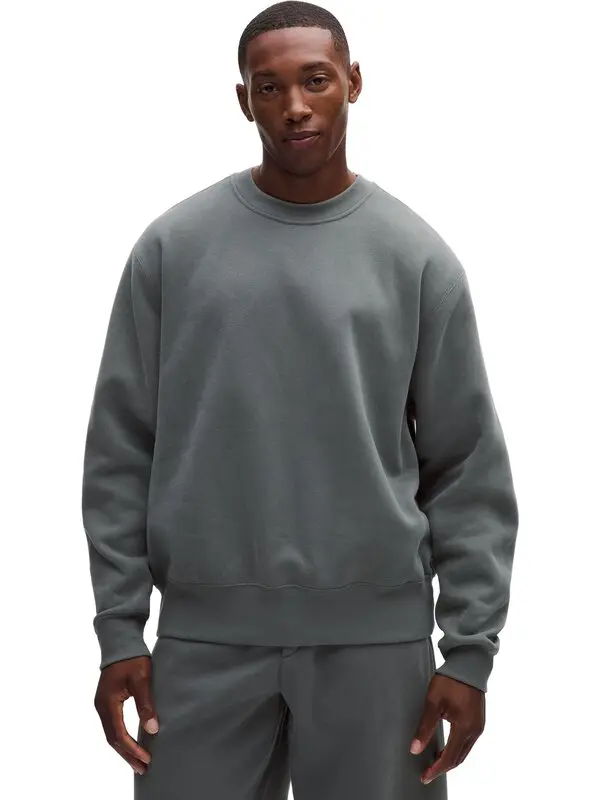 Lululemon Steady State Superloft Crew - Onyx Grey