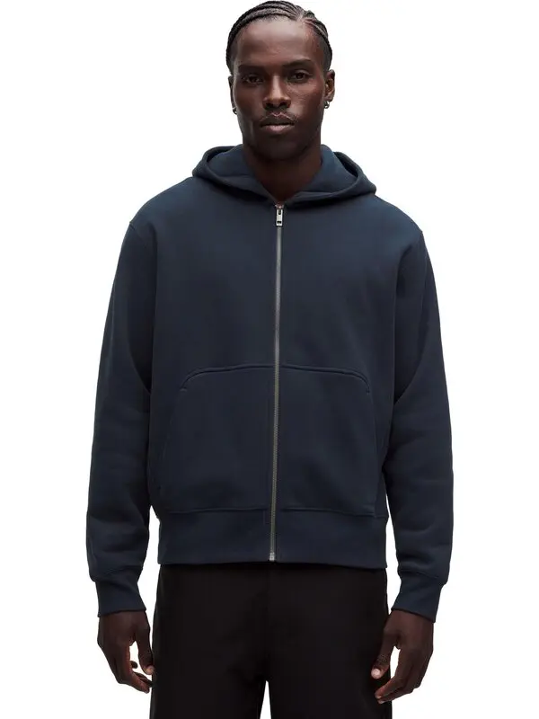 Lululemon Steady State Superloft Full-zip Hoodie - True Navy