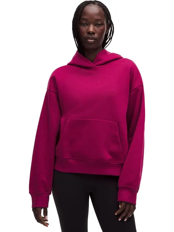 Lululemon Steady State Superloft Hooded Sweatshirt - Raspberry Rave