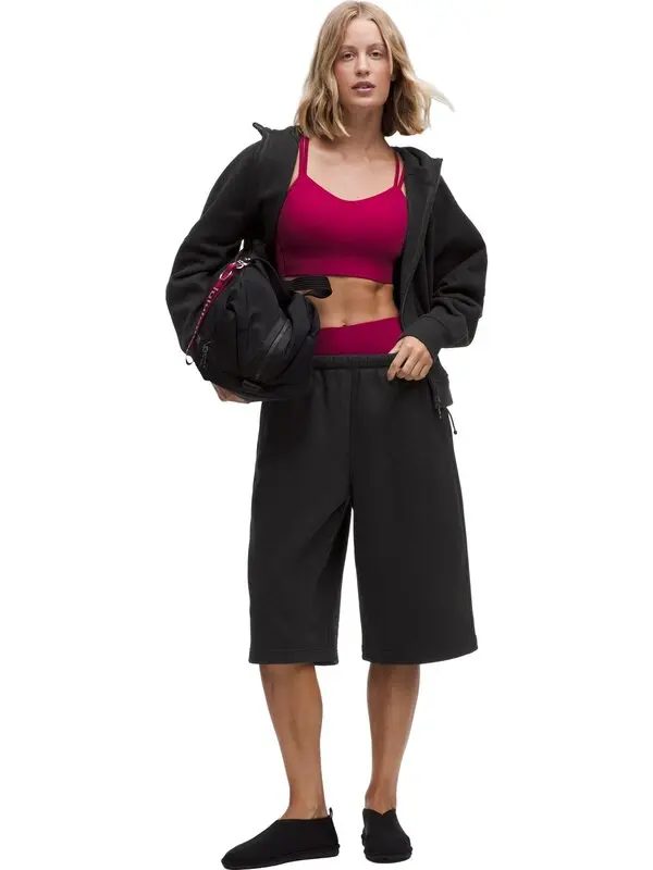 Lululemon Steady State Superloft Oversized Short 15 - Black