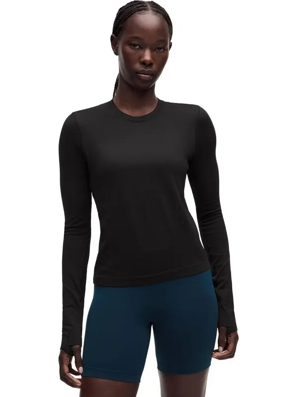Lululemon Super Swiftly Long Sleeve Shirt - Black