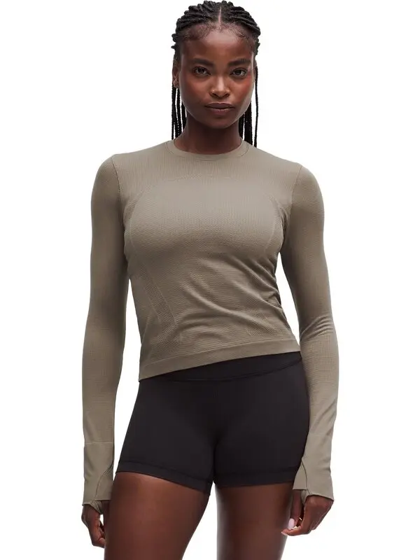 Lululemon Super Swiftly Long Sleeve Shirt - Cypress Forest