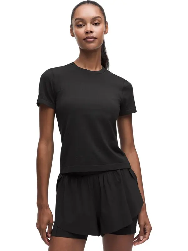 Lululemon Super Swiftly Short-sleeve Shirt - Black
