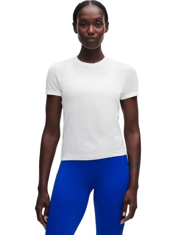 Lululemon Super Swiftly Short-sleeve Shirt - White