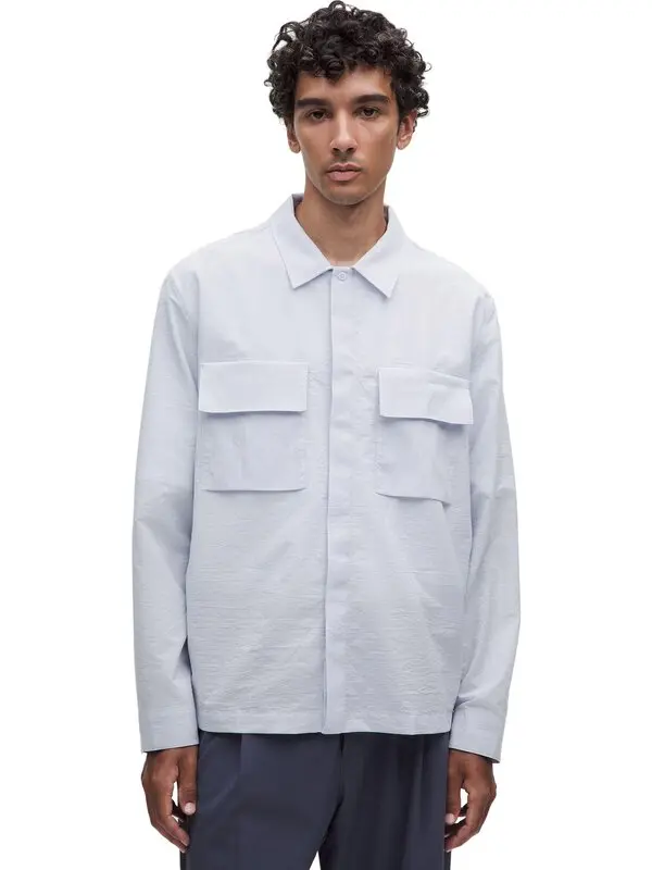 Lululemon Ultralight Wovenair Long-sleeve Shirt - Starch Blue