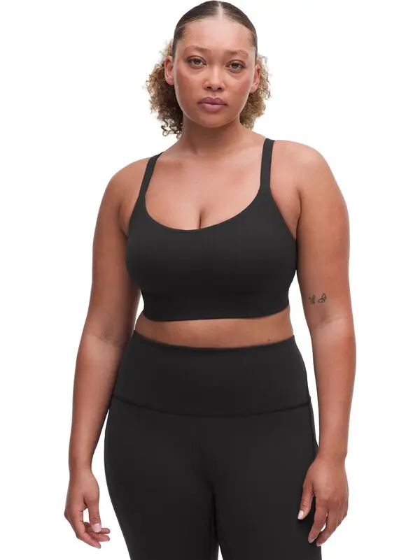 Lululemon Wunder Train Strappy Racer Bra - Black