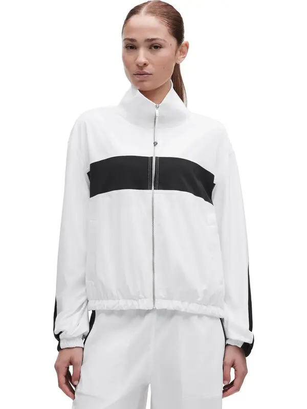 Lululemon Dance Studio Evolve Track Jacket - White/black