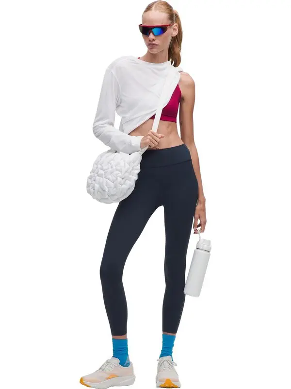 Lululemon Fast And Free 6-pocket High-rise Tight 25" Running Leggings - True Navy