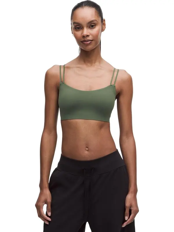 Lululemon Flexyflex Double-strap Yoga Bra - Sassy Sage