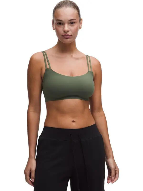 Lululemon Flexyflex Double-strap Yoga Bra - Sassy Sage