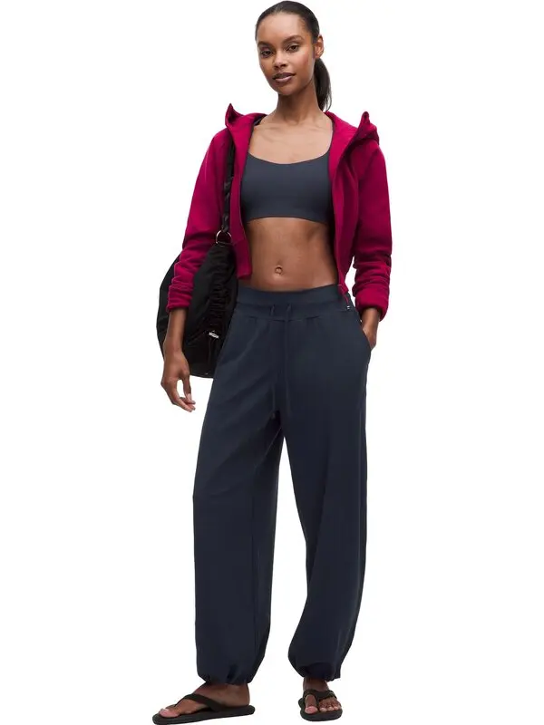 Lululemon Groove Low-rise Relaxed Cinch Pant - True Navy