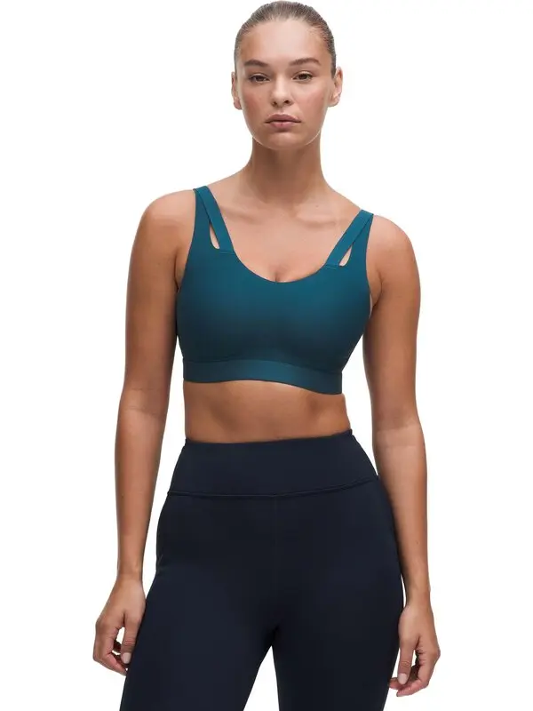 Lululemon Levitation Sports Bra - Remixed Marine