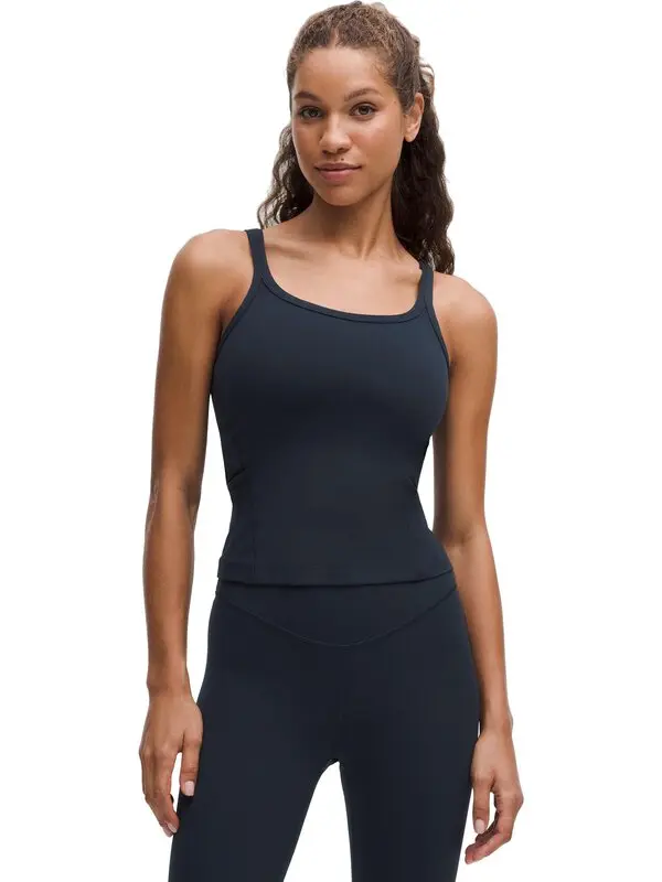 Lululemon Align™ Scoop-neck Waist-length Tank Top - True Navy