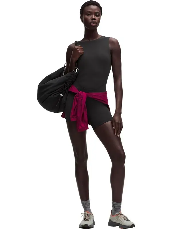 Lululemon Align™ Scoopback Bodysuit 6 - Black/black