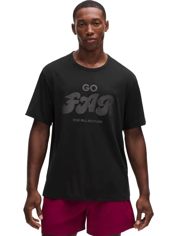 Lululemon Mile Maker Mesh Short-sleeve Shirt - Black