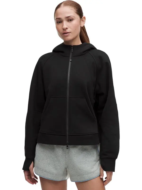 Lululemon Scuba Evolve Full-zip Hoodie - Black