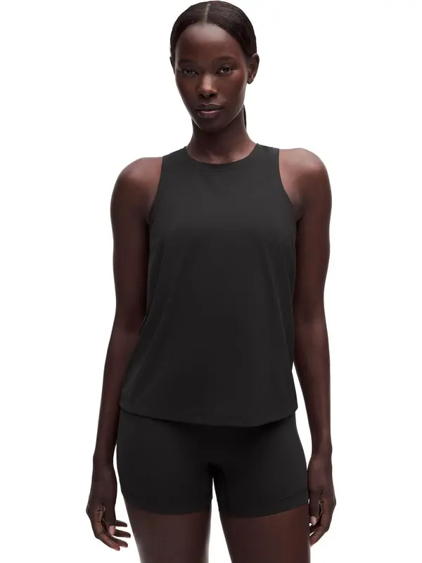 Lululemon Silky High-neck Yoga Tank Top - Black