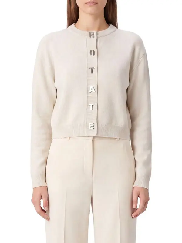 ROTATE BY BIRGER CHRISTENSEN Button Detailed Sweater - Grey