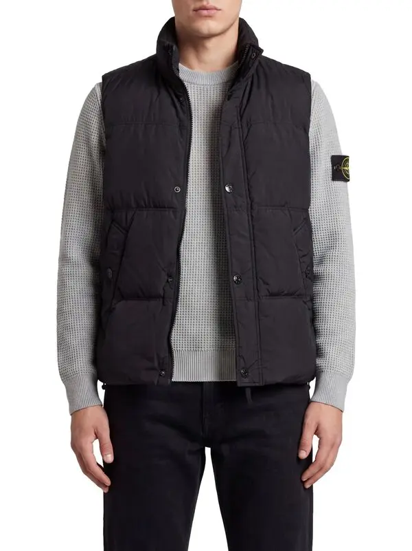 Stone Island Padded Vest - Black