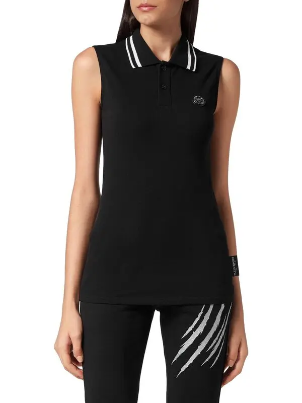 PLEIN SPORT Polo Shirt - Black