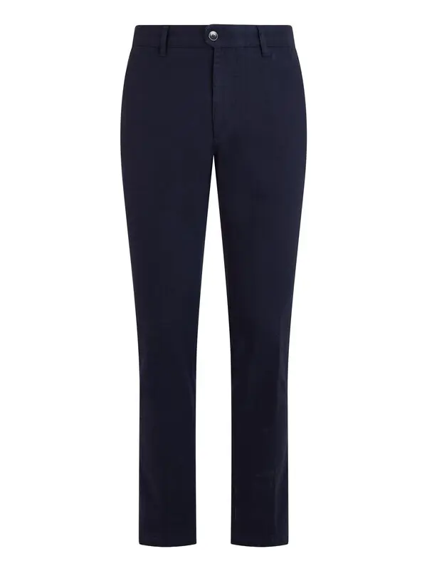 SLOWEAR Sloear Slim-fit Tailored Trousers - Blue