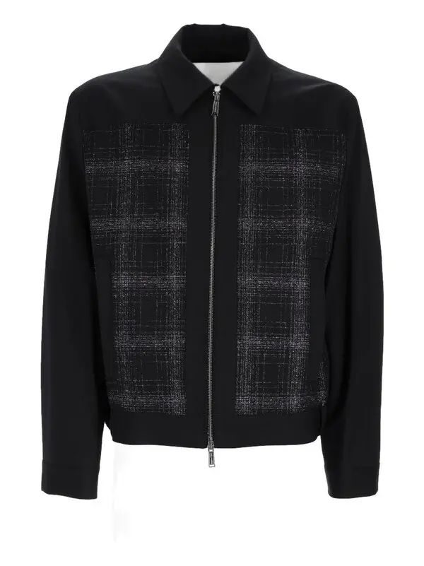 Dsquared2 Zip Front Shirt Jacket - Black