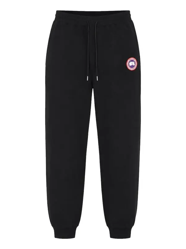 Canada Goose Cotton Fleece Jogger Pants - Black
