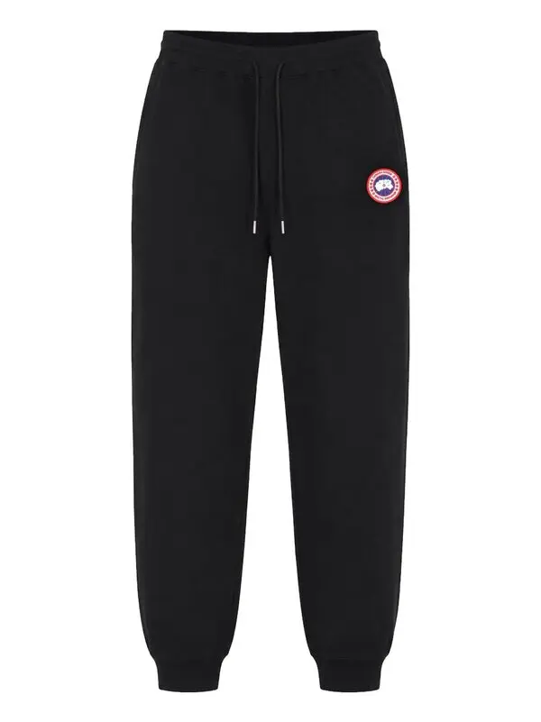 Canada Goose Cotton Fleece Jogger Pants - Black