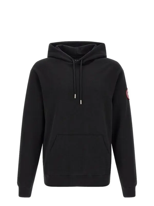 Canada Goose Loon Cotton Hoodie - Black