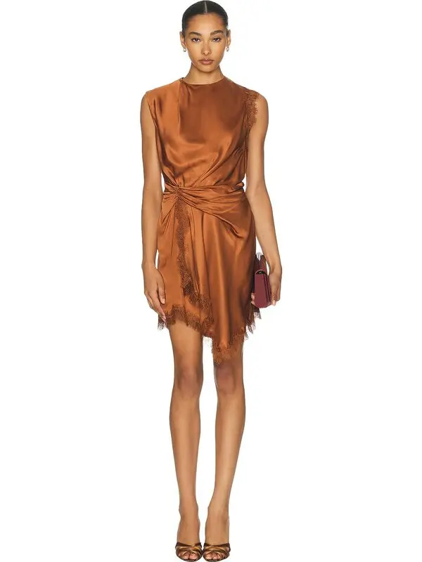 A.L.C. Dion Dress - Light Chestnut