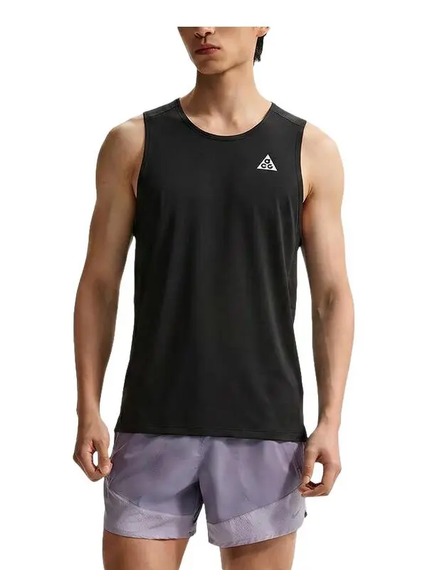 Nike X Solar Chase Dri-fit Adv Tank Top - Black