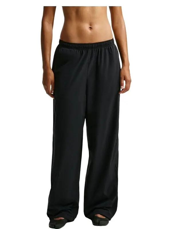 Nike Skims Stretch Nylon Oversized Pants - Obsidian