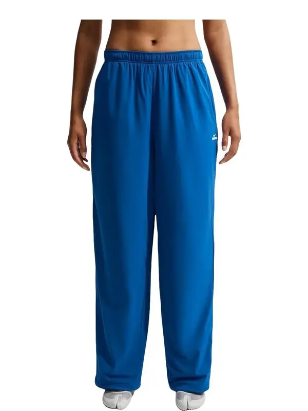 Nike Skims Stretch Nylon Oversized Pants - Cobalt