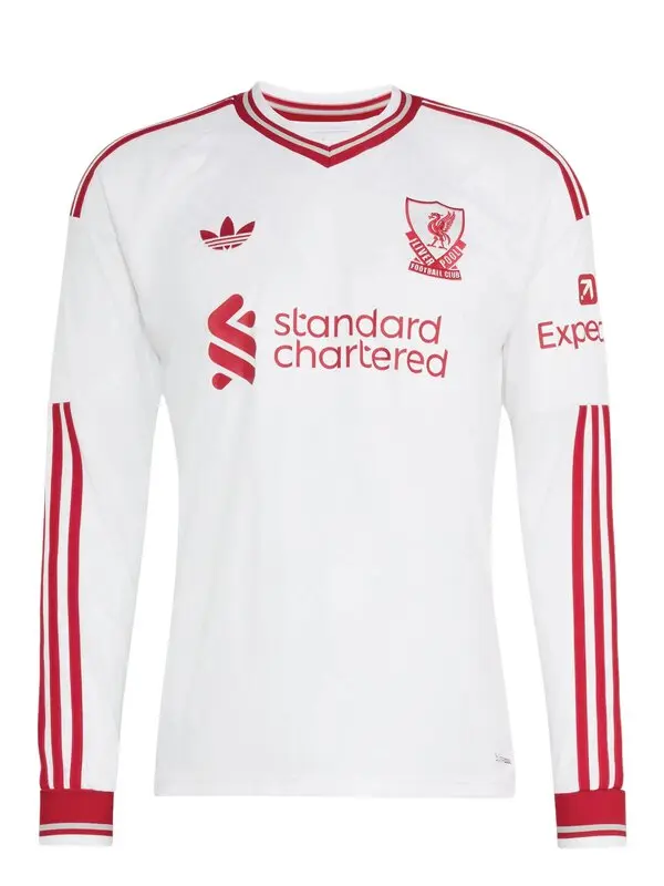 Adidas Liverpool Fc 26/27 Away Jersey Long Sleeve - White