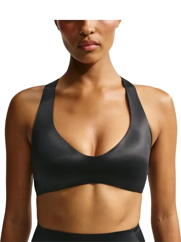 Nike Skims Stretch Knit Plunge Bra - Obsidian