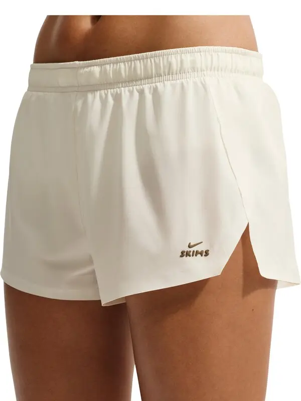 Nike Skims Stretch Nylon Runner Shorts - Actv Ivory