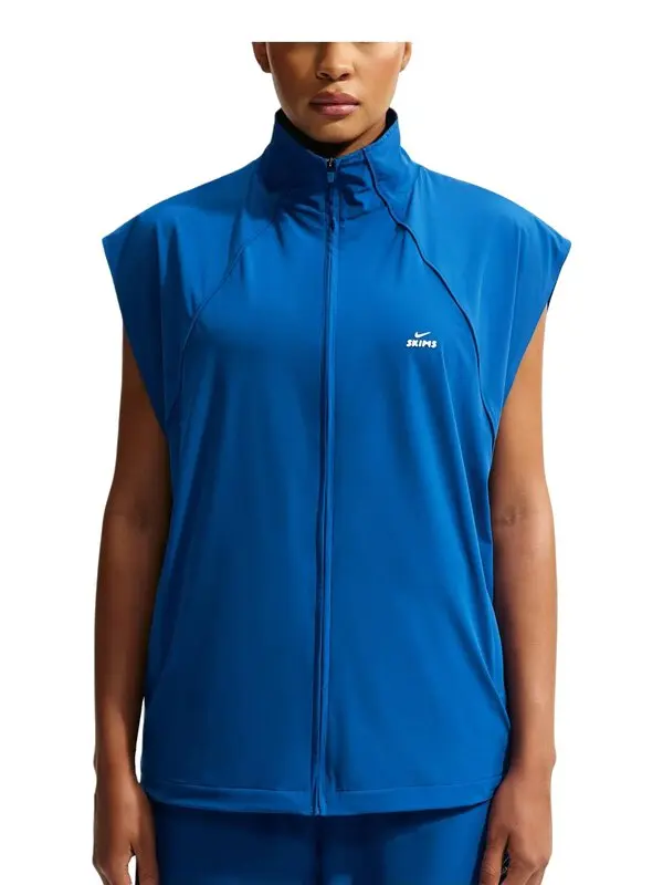 Nike Skims Stretch Nylon Oversized Vest - Cobalt